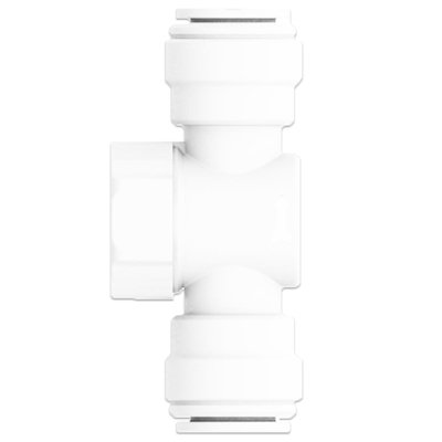 SPARES2GO Emergency Shut Off Tap 15mm Speed Push Fit Appliance 1/4 Turn ...