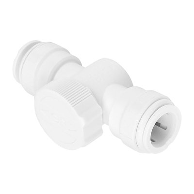 SPARES2GO Emergency Shut Off Tap 15mm Speed Push Fit Appliance 1/4 Turn ...