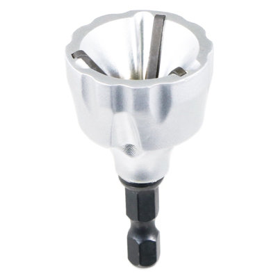 SPARES2GO External Chamfer Deburring Tool 3-19mm 1/4" Hex Shank 50 ...