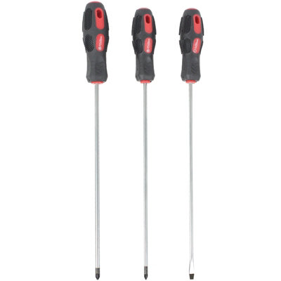 SPARES2GO Extra Long Reach Hardened Magnetic Tip Phillips and Slotted ...