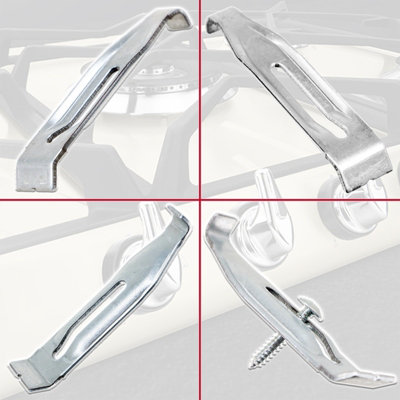 SPARES2GO Fixing Bracket Installation Kit compatible with Smeg Hob ...