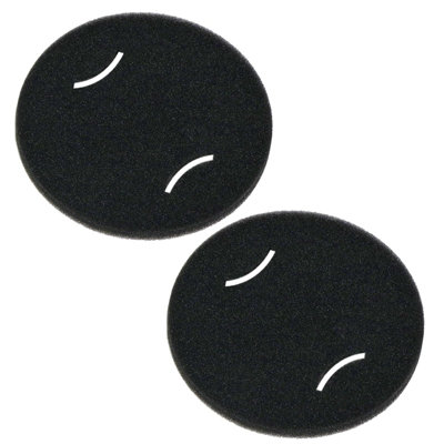 SPARES2GO Foam Filter for Bush VCS35B15K0D-70 Cylinder Vacuum Cleaner x 2