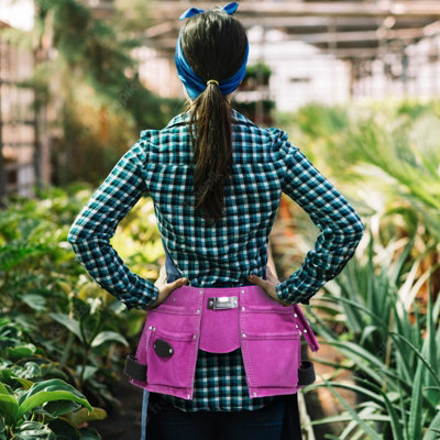 Pink tool belt store