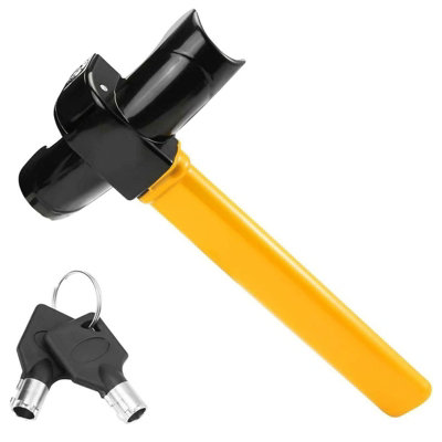 SPARES2GO Heavy Duty Steering Wheel Lock Bar Car Van Truck Lorry ...