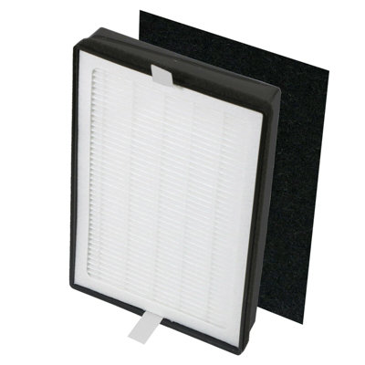 SPARES2GO HEPA Filter + Odour Screen Kit compatible with Levoit LV-H126 ...