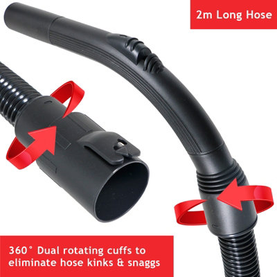 SPARES2GO Hose for Vacmaster Multi 20 20L Power 30 30L PTO Wet & Dry ...