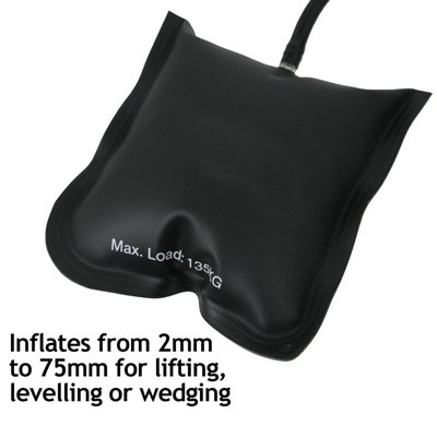 SPARES2GO Inflatable Air Wedge Set Door Window Hanging Installation ...