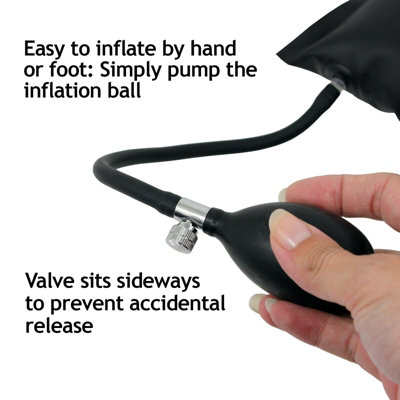 SPARES2GO INFLATABLE AIR WEDGE SET DOOR WINDOW HANGING INSTALLATION ...
