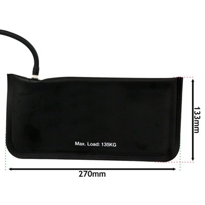 SPARES2GO Inflatable Air Wedge Set Door Window Hanging Installation ...