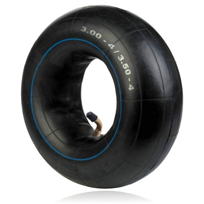 SPARES2GO Inner Tube 3.00-4 3.50-4 Wheel Barrow Trailer Mobility ...