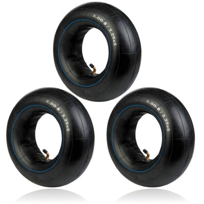SPARES2GO Inner Tube 3.50-8 3.50x8 Wheel Barrow Trailer Mobility ...