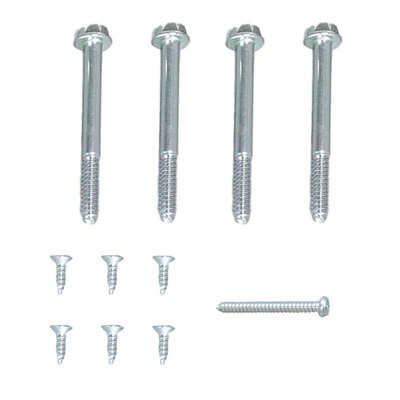 SPARES2GO Integrated Door Hinge Fixing Kit for Hoover HBD HBDOS HBWM ...
