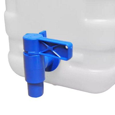 SPARES2GO Large Water Container Can Portable Storage Tank with Tap for ...