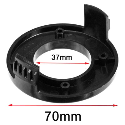 SPARES2GO Line Spool Cover compatible with MacAllister MGT300P Strimmer ...