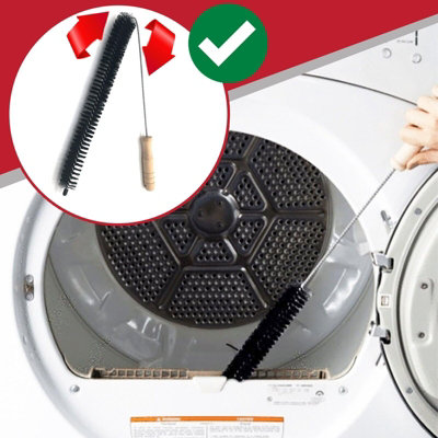 SPARES2GO Long Reach Cleaning Brush Radiator Washing Machine Tumble ...