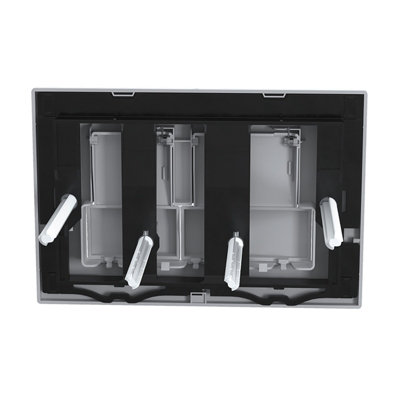 SPARES2GO Luxury Concealed Toilet Cistern Flush Plate Kit for Skylo ...