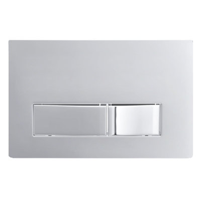 SPARES2GO Luxury Concealed Toilet Cistern Flush Plate Kit for Wall Hung ...
