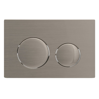 SPARES2GO Luxury Flush Plate Kit for Concealed Toilet Cistern Wall Hung ...