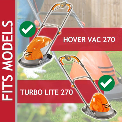 SPARES2GO Metal Blade compatible with Flymo Hover Vac Turbo Lite 270 ...