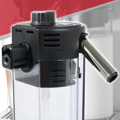 SPARES2GO Milk Container compatible with DeLonghi, fits Nespresso ...