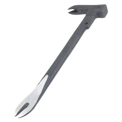SPARES2GO Nail Puller Hammer Crowbar Double Ended 3-in-1 Prying Lifting ...