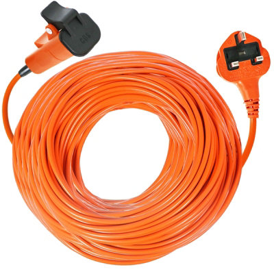 SPARES2GO Power Cable for Flymo Lawnmower Strimmer Hedge Trimmer Garden ...
