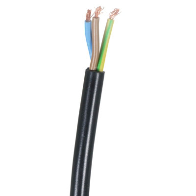 SPARES2GO Power Cable for Fridge Freezer Chiller Refrigerator 10m 1.5mm ...