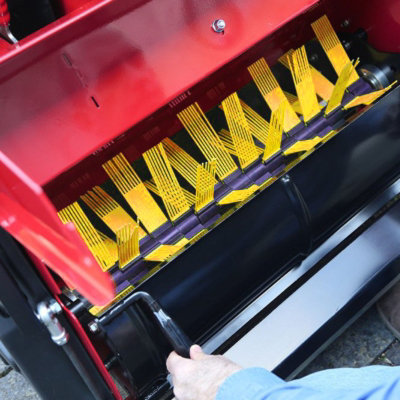 SPARES2GO Power Sweeper Brushes for WESTWOOD COUNTAX Lawn Tractor Mower ...