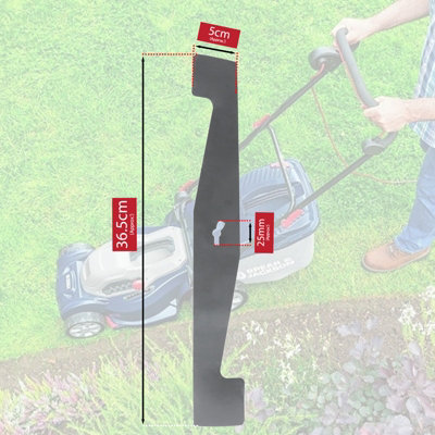 SPARES2GO Rotary Blade for Spear & Jackson S1637ER S1637ER2 37cm ...