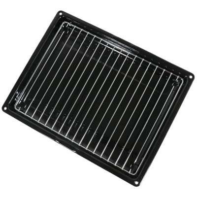 SPARES2GO Small Baking Roasting Tray Grill Pan for Bosch Neff Siemens ...