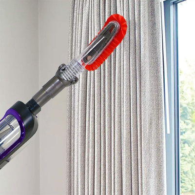 SPARES2GO Soft Dusting Brush compatible with Karcher WD2 WD3 WD4 WD5 ...