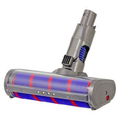 SPARES2GO Soft Roller Brush Head Hard Floor Turbine Tool compatible ...