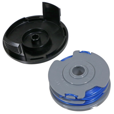 SPARES2GO Spool Line and Cap compatible with MacAllister GTB2-600 MGT ...