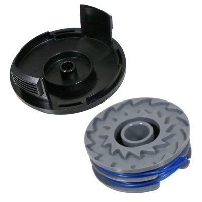 SPARES2GO Spool Line and Cap compatible with MacAllister GTB2-600 MGT ...