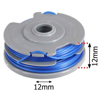 SPARES2GO Spool Line and Cover compatible with MacAllister GT2836 ...