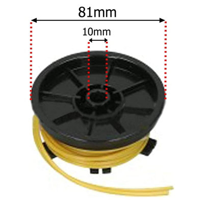 SPARES2GO Spool Line Head Kit compatible with Homelite F2020 F2030 ...