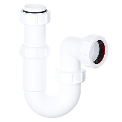 SPARES2GO Telescopic Sink P Trap Basin Swivel Plumbing Waste Pipe Kit ...