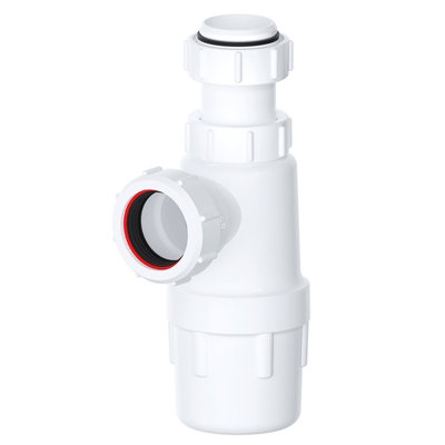 SPARES2GO Telescopic Waste Bottle Trap 40mm 1.5" Basin Bidet Urinal ...