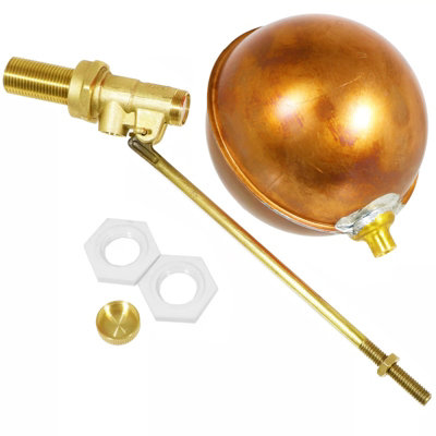 SPARES2GO Toilet Float Valve 1/2" Part 1 BS1212/1 High Pressure Side ...