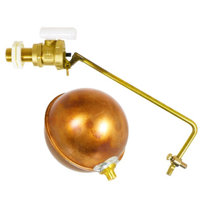 SPARES2GO TOILET FLOAT VALVE 1/2" PART 2 BS1212/2 LOW PRESSURE SIDE ...