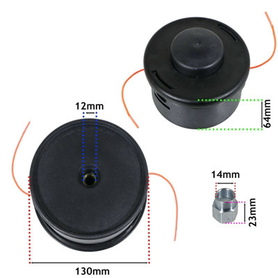 SPARES2GO Trimmer Head Spool compatible with Stihl FS350 FS400 FS410 ...