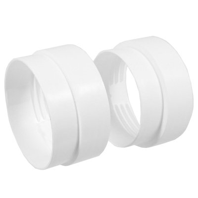 SPARES2GO Tumble Dryer Threaded Vent Hose Connector Adaptor Kit 4 ...