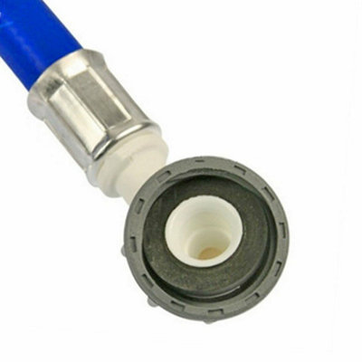 SPARES2GO Universal 1.5m Washing Machine Cold Water Fill Hose + 2 x ...