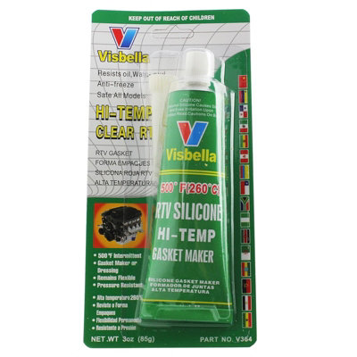 SPARES2GO Universal 3 & 4 Sided Oven Cooker Door Seal Kit (with 85g Glue Sealant)