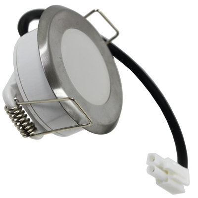 SPARES2GO UNIVERSAL Cooker Hood LED Light Vent Extractor Lamp Round ...