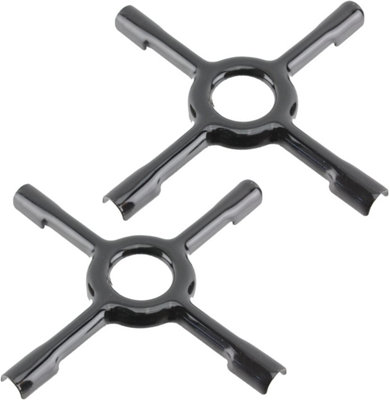SPARES2GO Universal Gas Hob Ceramic Pan Support Moka Trivet Stand ...
