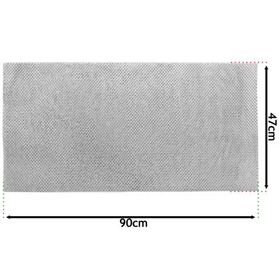 SPARES2GO Universal Large Aluminium Mesh Cooker Hood / Extractor Fan ...