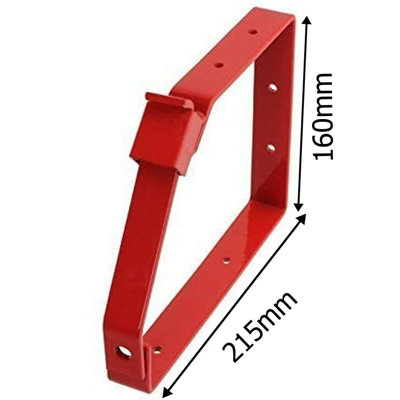 SPARES2GO Universal Lockable Wall Ladder Rack Brackets and Padlock Set ...