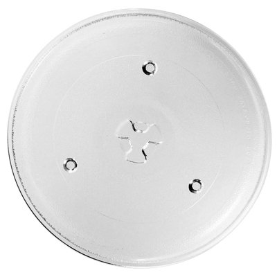 SPARES2GO Universal Microwave Oven Glass Turntable Plate (318mm)