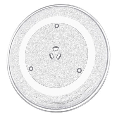 SPARES2GO Universal Microwave Turntable Plate 6 Lug Fixing Y Type Glass Dish Tray (11" / 28.5cm ...